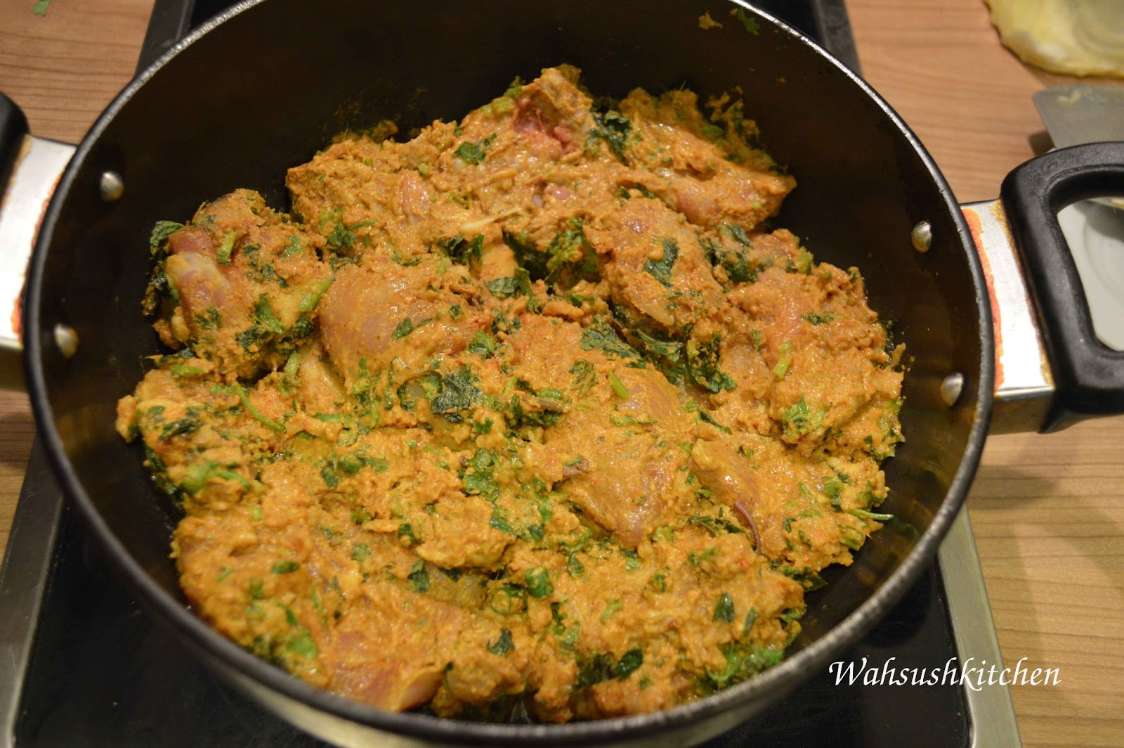 Wah "Sush" kitchen: Hyderabadi Chicken Dum Biryani