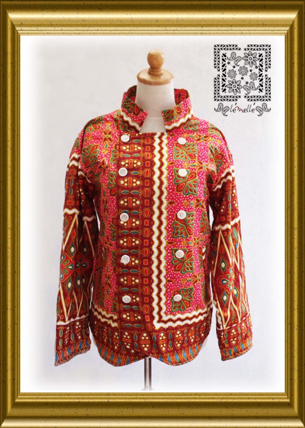 Lemelle - The Newbie Things: batik jacket for woman season 8