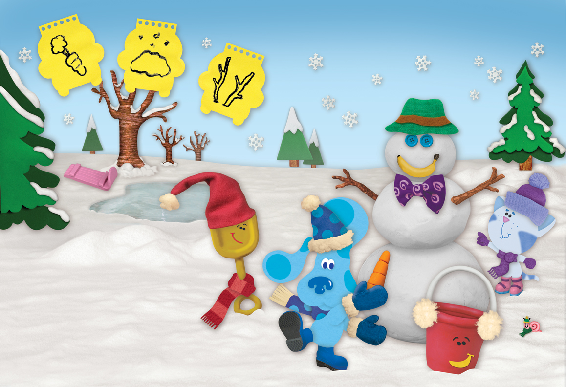 Paws As Hands: BLUE'S CLUES _ Back in Blue