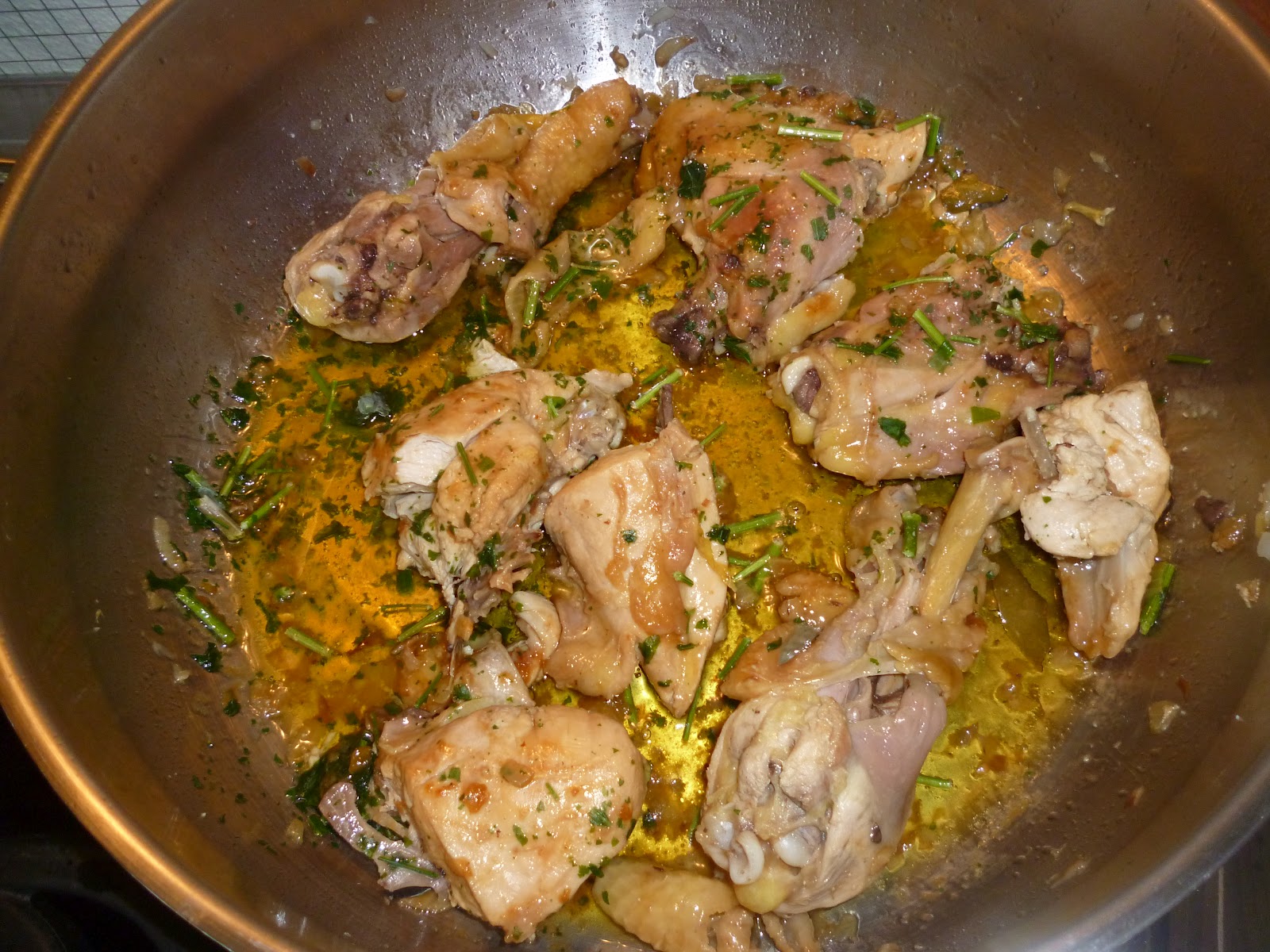 Receitas de Portugal: Frango estufado à moda da minha Avó