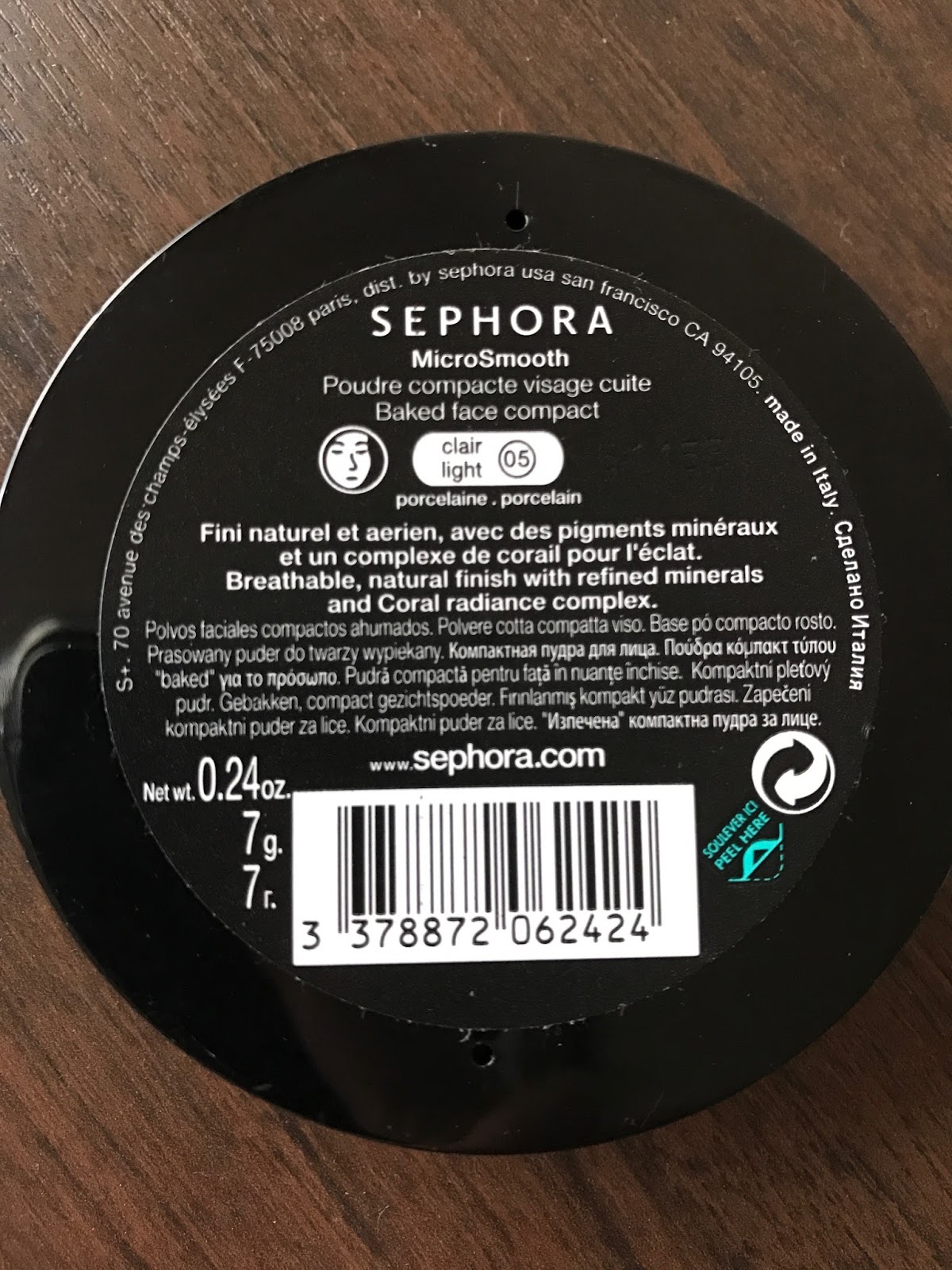 REVIEW: Sephora MicroSmooth Baked Foundation Face Powder