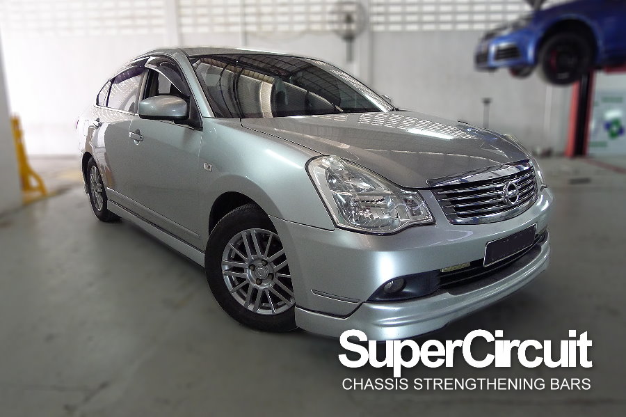 SUPERCIRCUIT CHASSIS STRENGTHENING BARS: Nissan Sylphy (G11) Front ...
