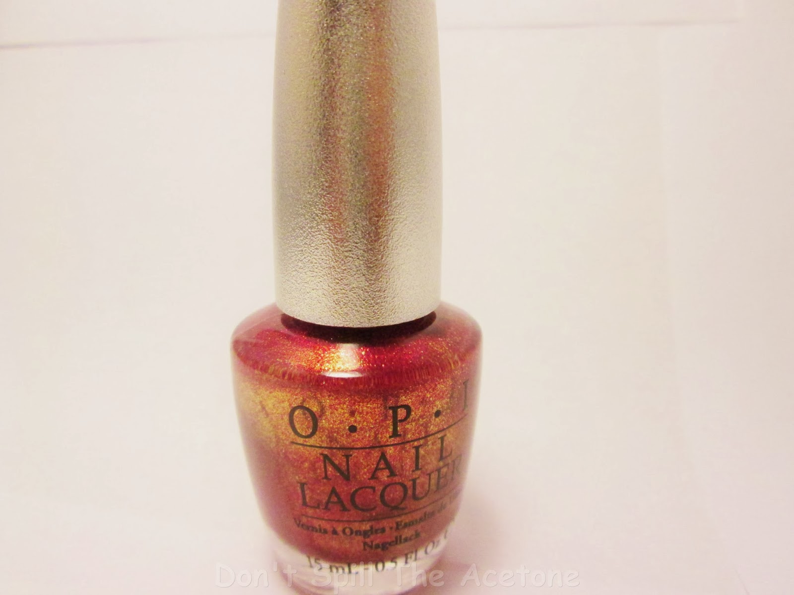 Don't Spill The Acetone: OPI DS Indulgence