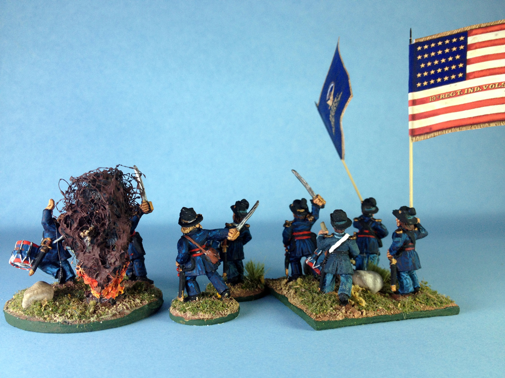 Analogue Hobbies: From MikeP: 28mm ACW Iron Brigade Infantry (37 points)