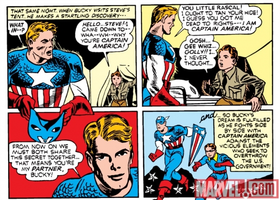 Speculation on the Fantastic: Steve Rogers and Steve Trevor