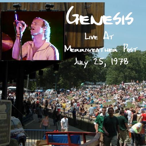 Merriweather back in the day: Genesis - July 25, 1978