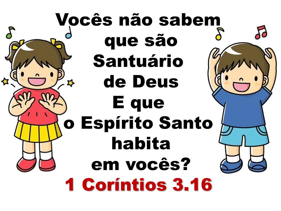 FORMAÇÃO INTEGRAL DA CRIANÇA À LUZ DA BÍBLIA: VERSÍCULO VISUALIZADO: 1 ...