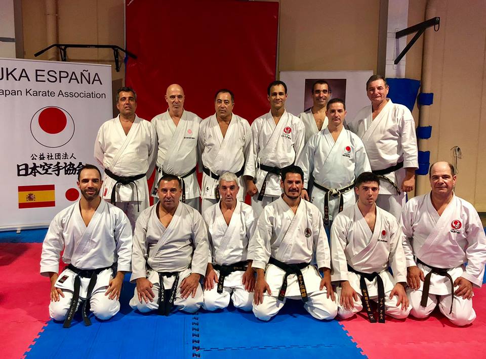 Rui Jerónimo: Curso Sensei Ueki 9º DAN JKA (Murcia)