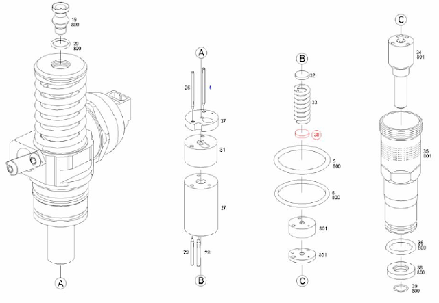 INJECTION-AUTOMOTIVE: 1413127090 BOSCH-SPHERICAL BOLT