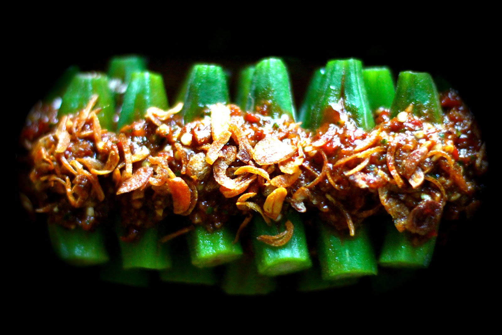 Simply June: Sambal Lady Fingers