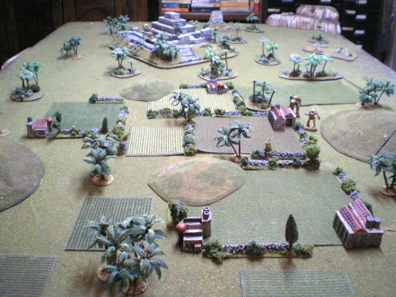 Mikeopolis: Setting up the table for Alpha Strike