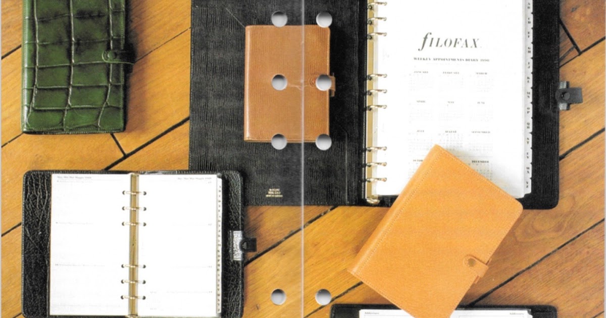 Philofaxy: Old Filofax/Lefax Catalogues