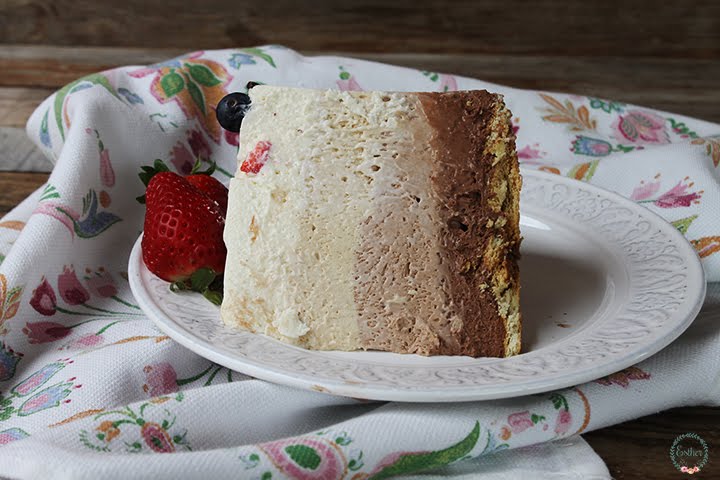 CHEESCAKE 4 CHOCOLATES | El jardín de mis recetas