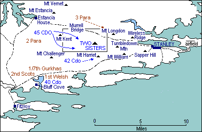 The Submariners Lounge: Timeline of the Falklands War of 1982