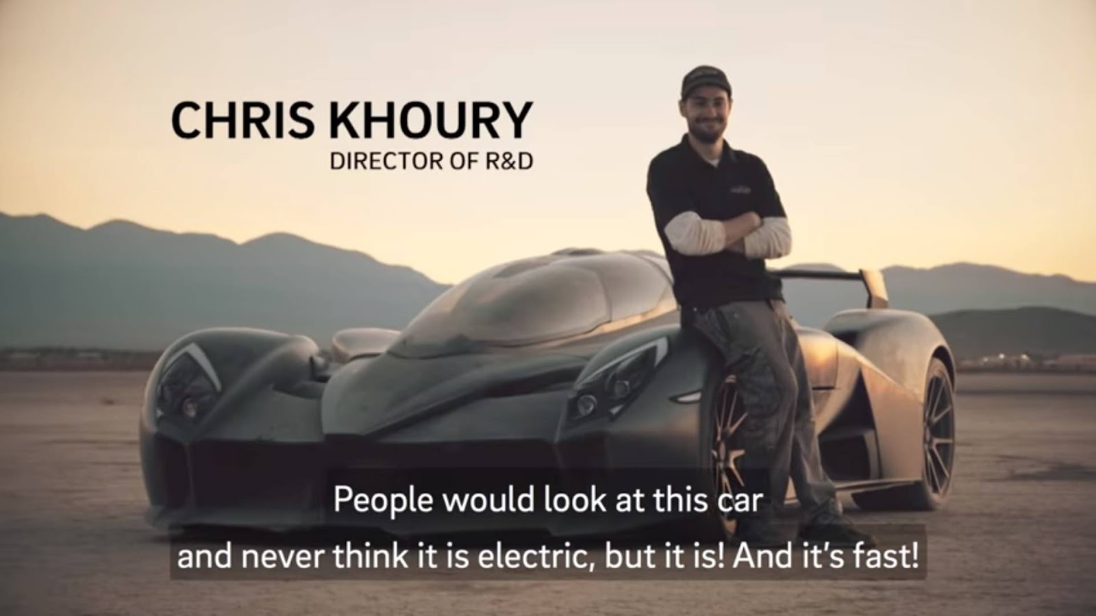 RAESR Tachyon Speed, Hypercar Electric 1250HP Dari Negeri Paman Sam