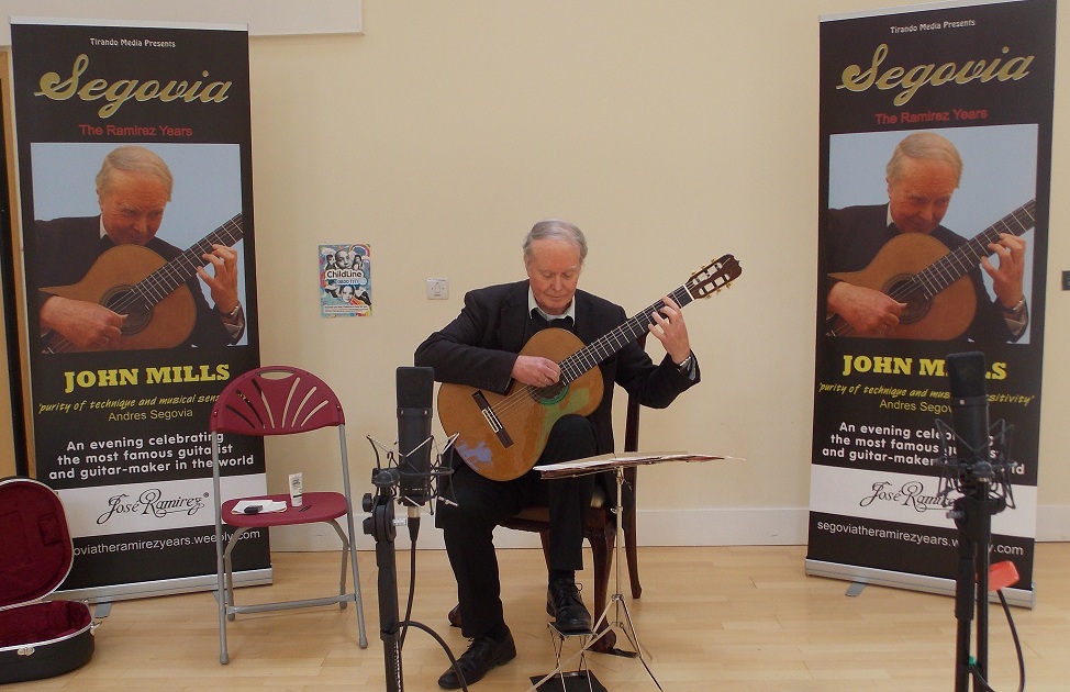 Tienda Ramírez: "SEGOVIA- THE RAMÍREZ YEARS"- JOHN MILLS