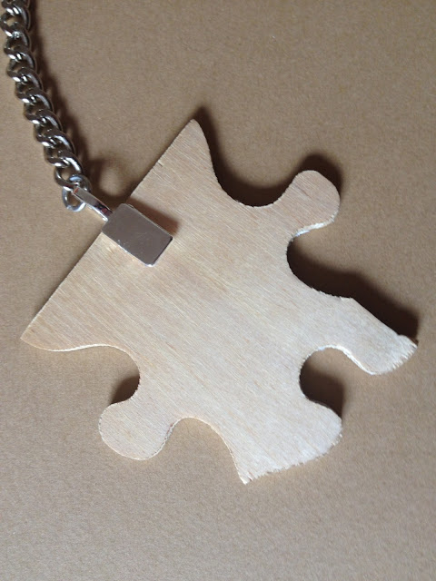 Me and my shadow: Upcycled Jigsaw Puzzle Pieces - How to make photo ...