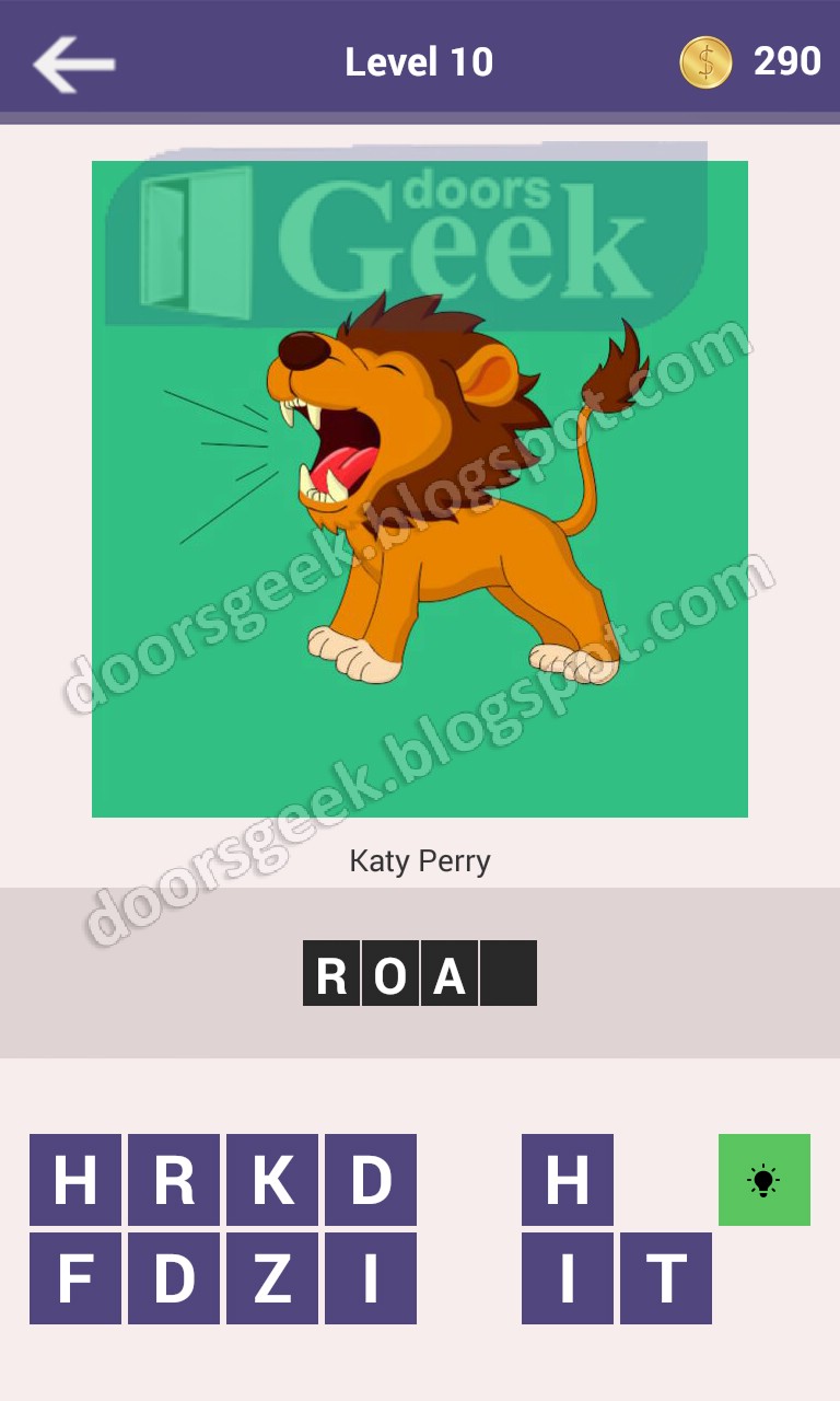 Fun Ways to Sing Level 10 Answer ~ Doors Geek