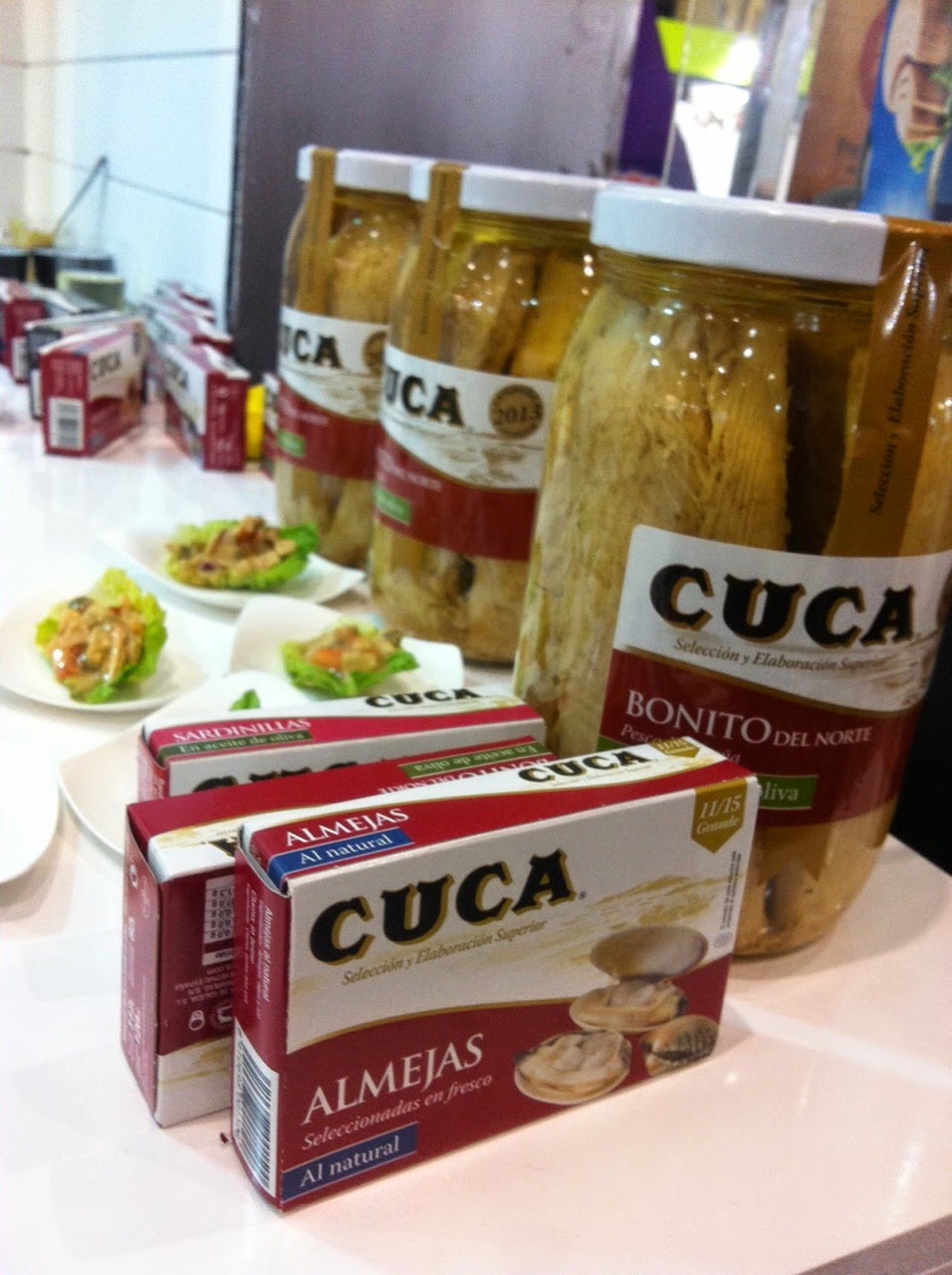 CUCA - Premium canned fish & seafood: Cuca Showcooking during ...