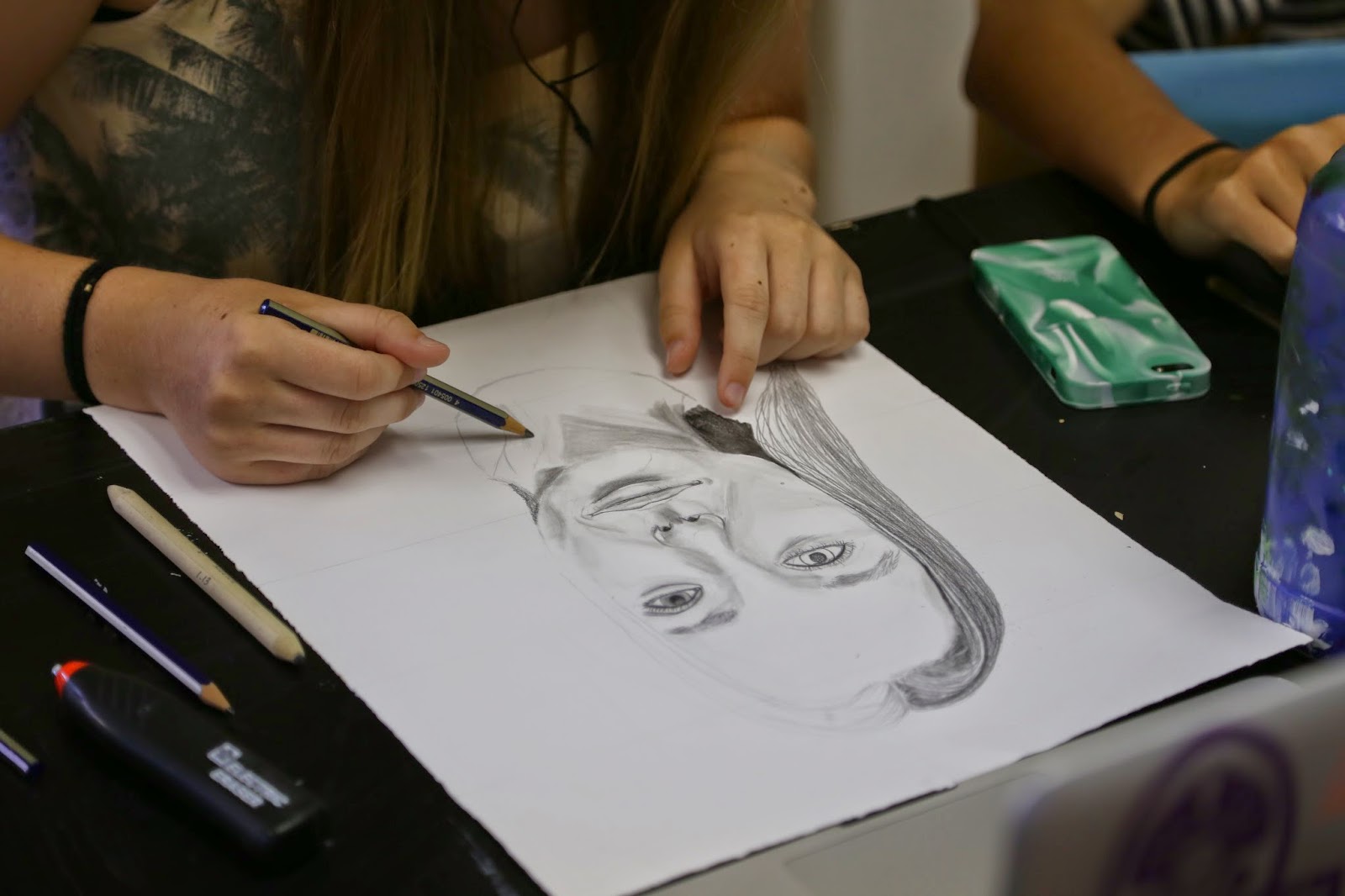 Grauer Art: Final projects, 8th Grade Art