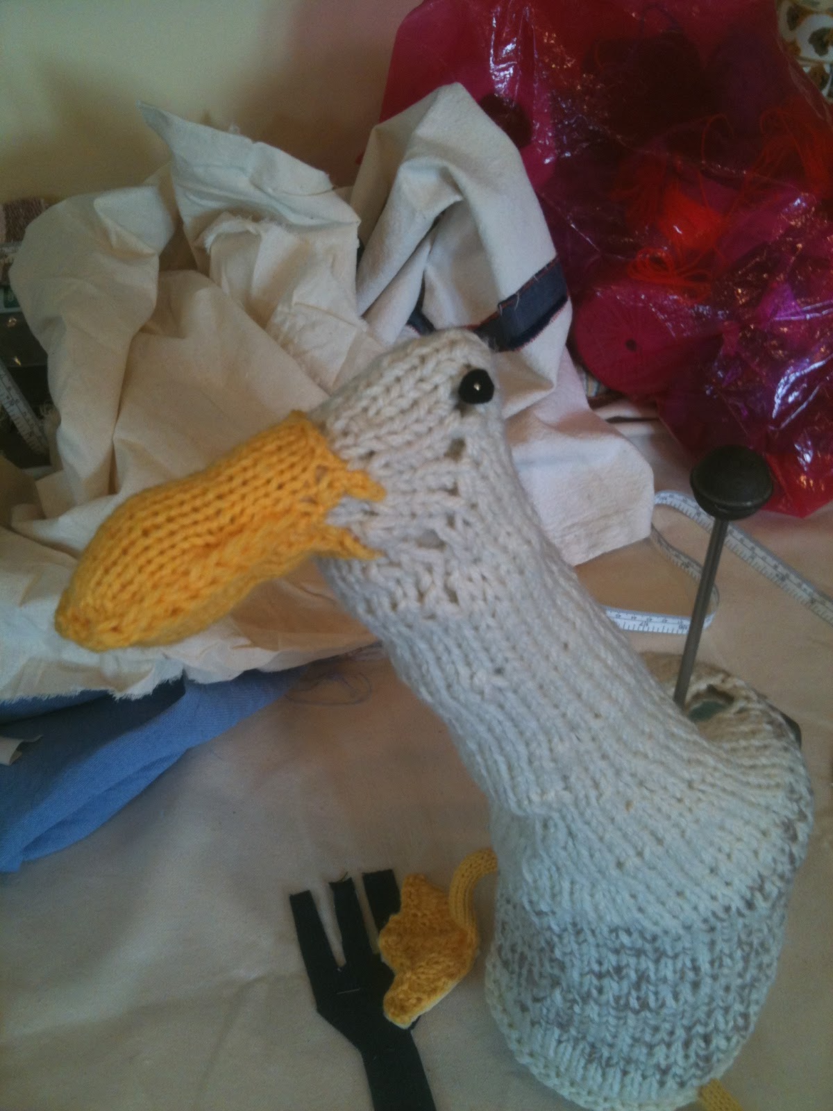 The Adventures of Yarn Salad: Indian Runner Duck Bodum Cosy