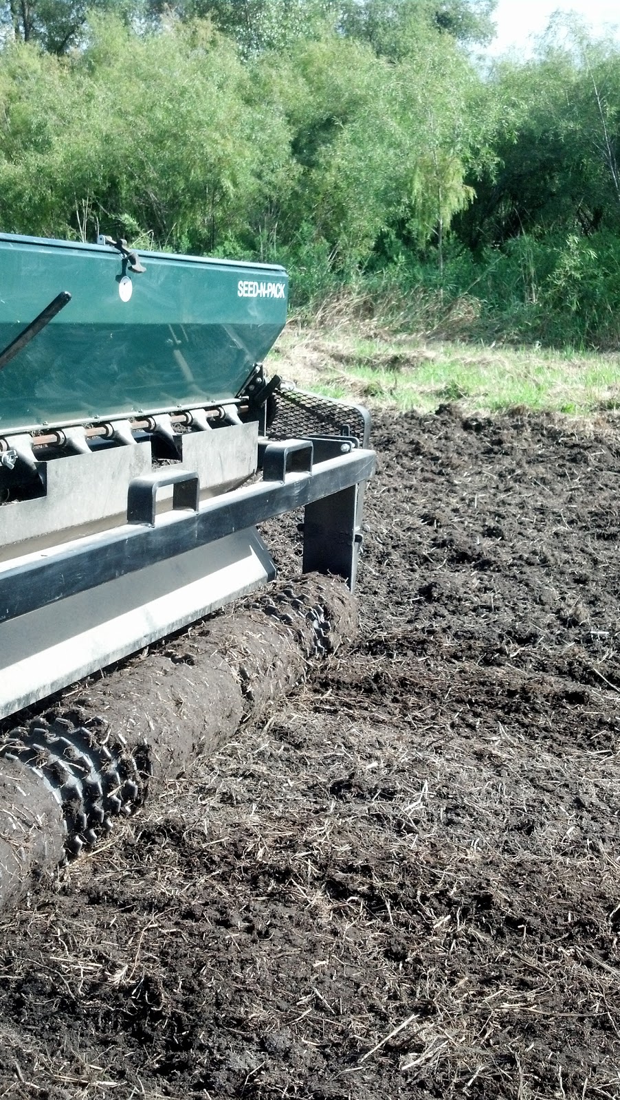 Under the Oak Tree: "Growing Deer": Planting a Food Plot
