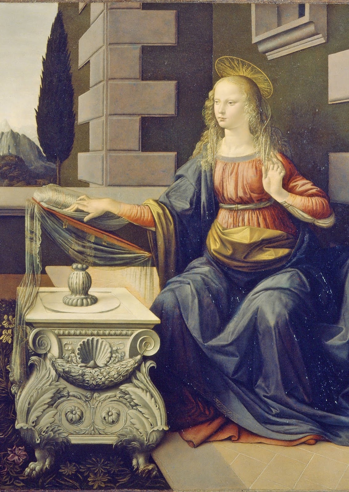e-arthistory: LEONARDO's ANNUNCIATION