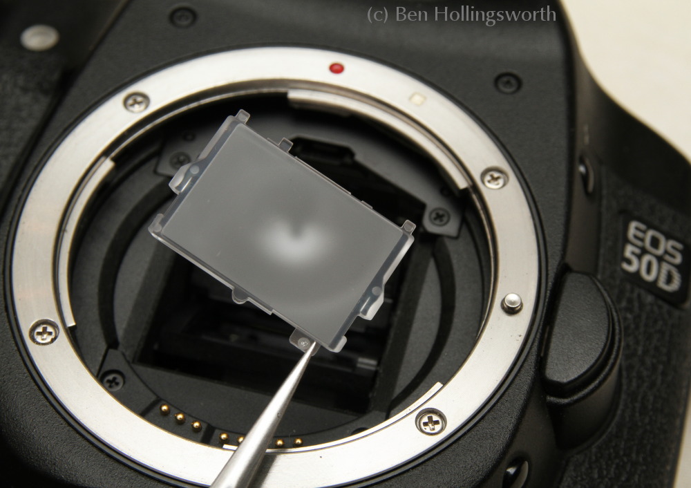 Prairie Rim Images: Installing a split image focusing screen