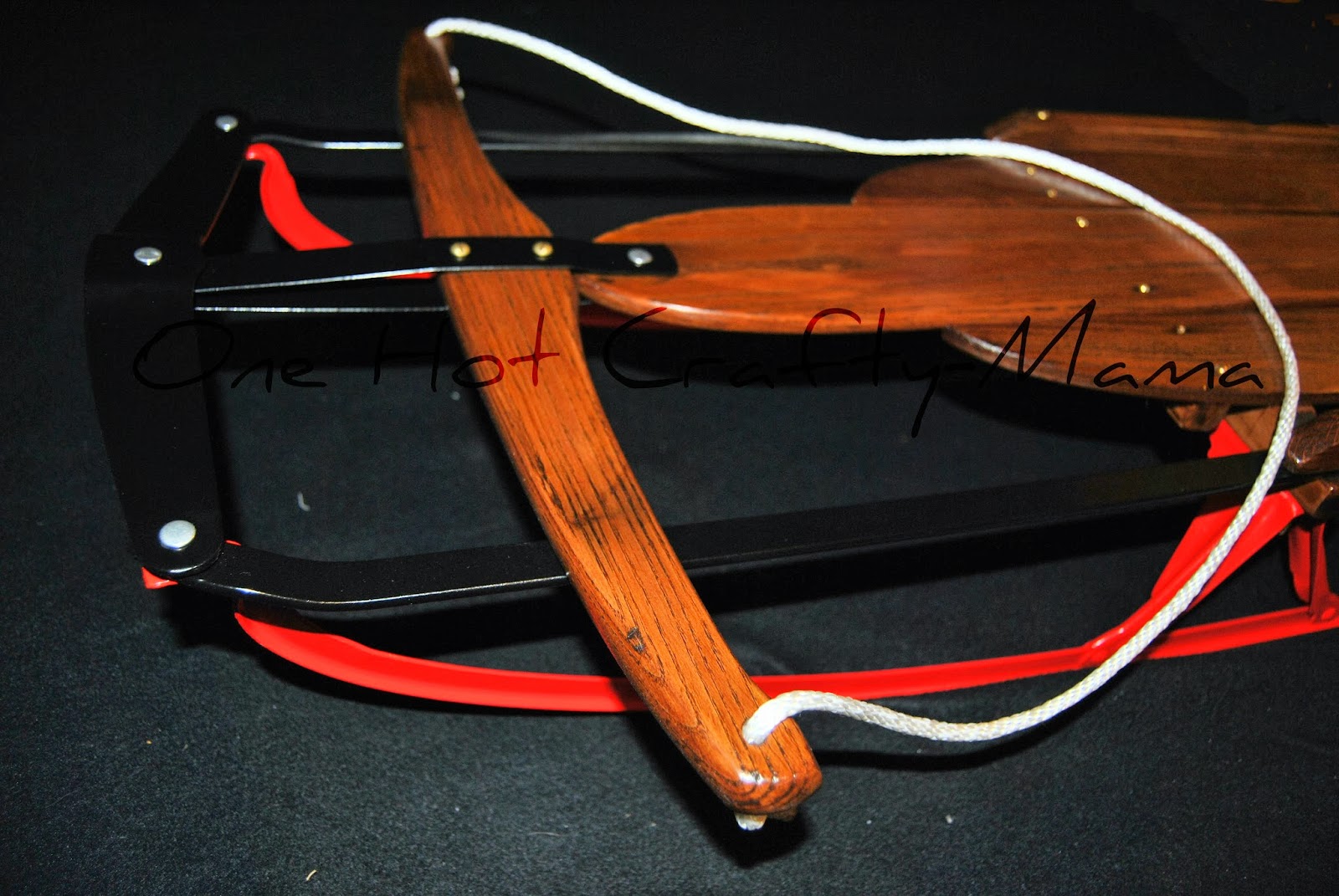 One Hot Crafty-Momma: Flexible Flyer Sled Restoration