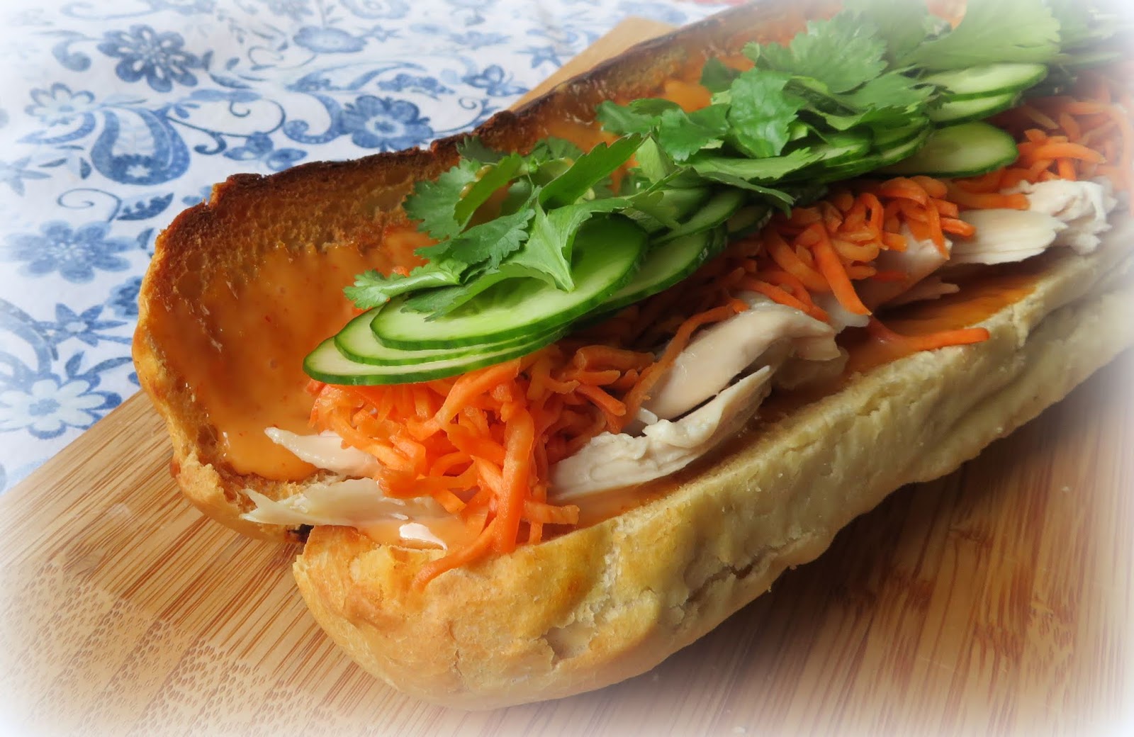 Roasted Chicken Banh Mi | The English Kitchen