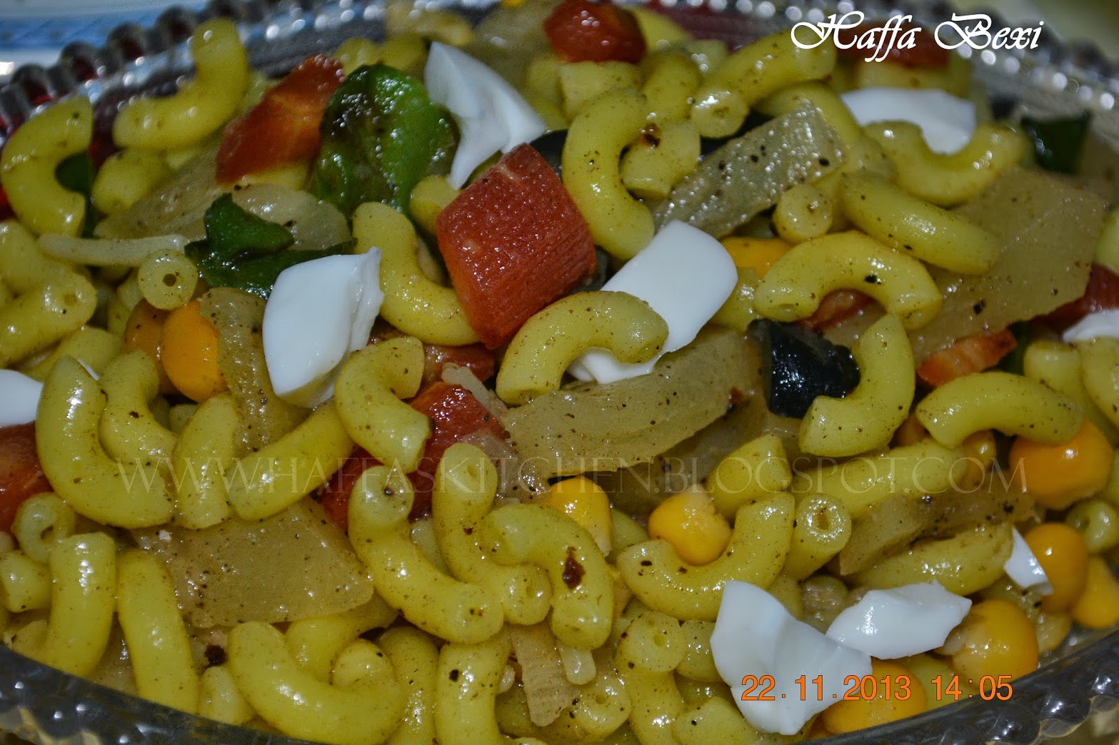Pasta Pineapple Salad | Haffa's kitchen adventures
