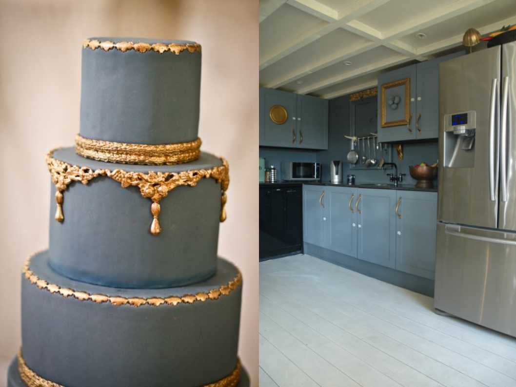 designers block: I Found a Cake To Match My Kitchen