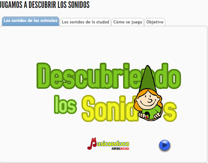 La profe de Infantil: JUEGO: RECONOCER LOS SONIDOS