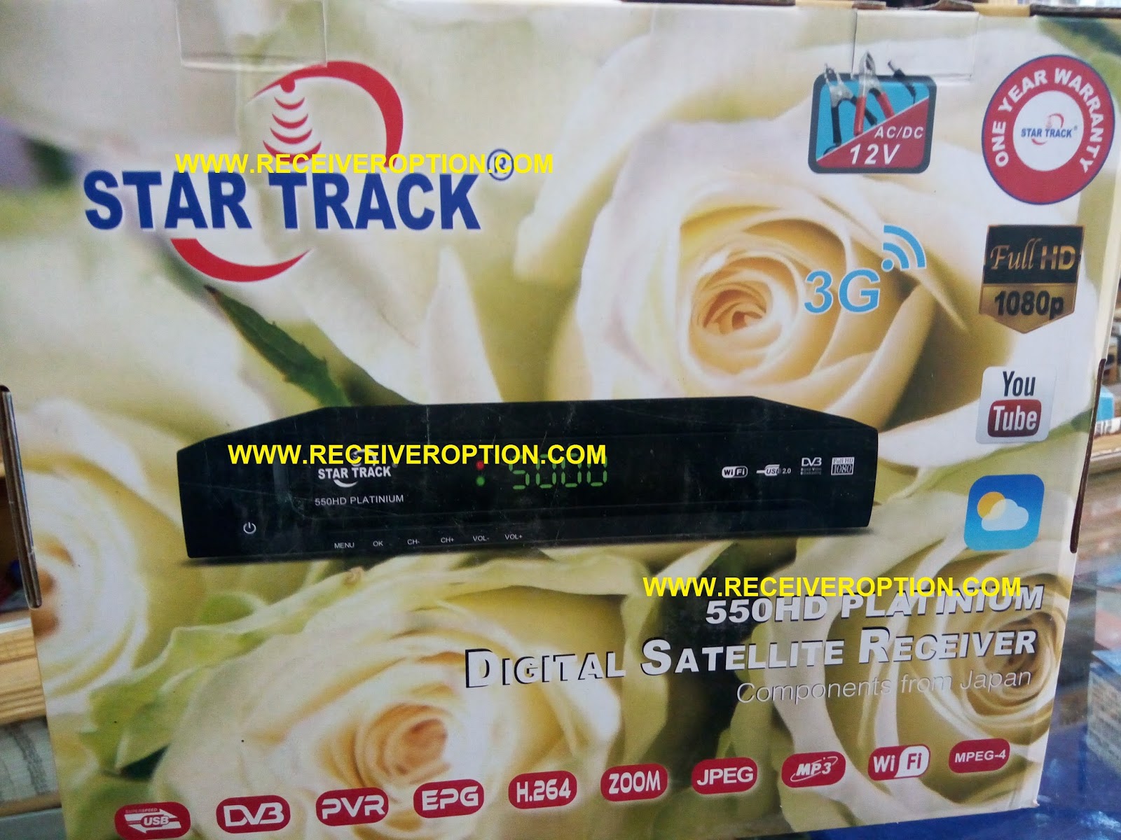 STAR TRACK 550HD PLATINIUM RECEIVER FLASH FILE - How To Enter Biss key ...