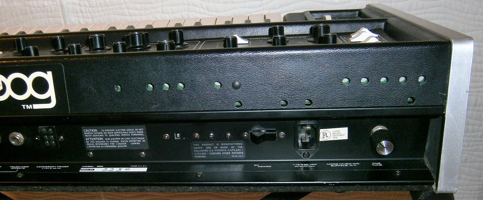 MATRIXSYNTH: MOOG MULTIMOOG SN 2254