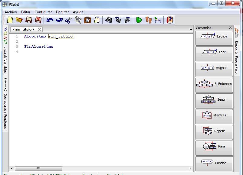 PROGRAMACIÓN BÁSICA EN PSEINT: Pseint