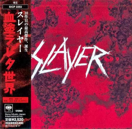 SLAYER - World Painted Blood [japan FEMS SICP-2253] ~ METAL TREASURE ...