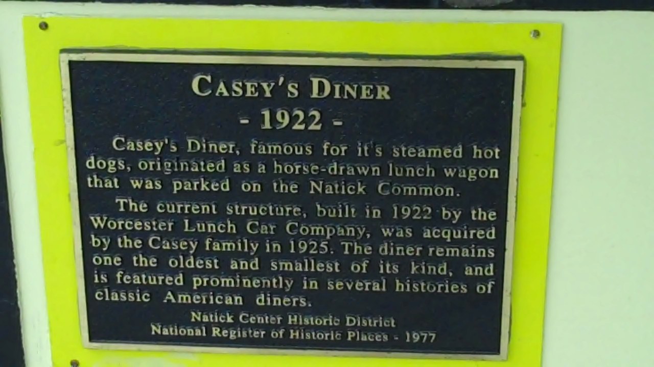 The Hot Dog Truck: A Hot Dog a Day Number 29: Casey's Diner in Natick, MA