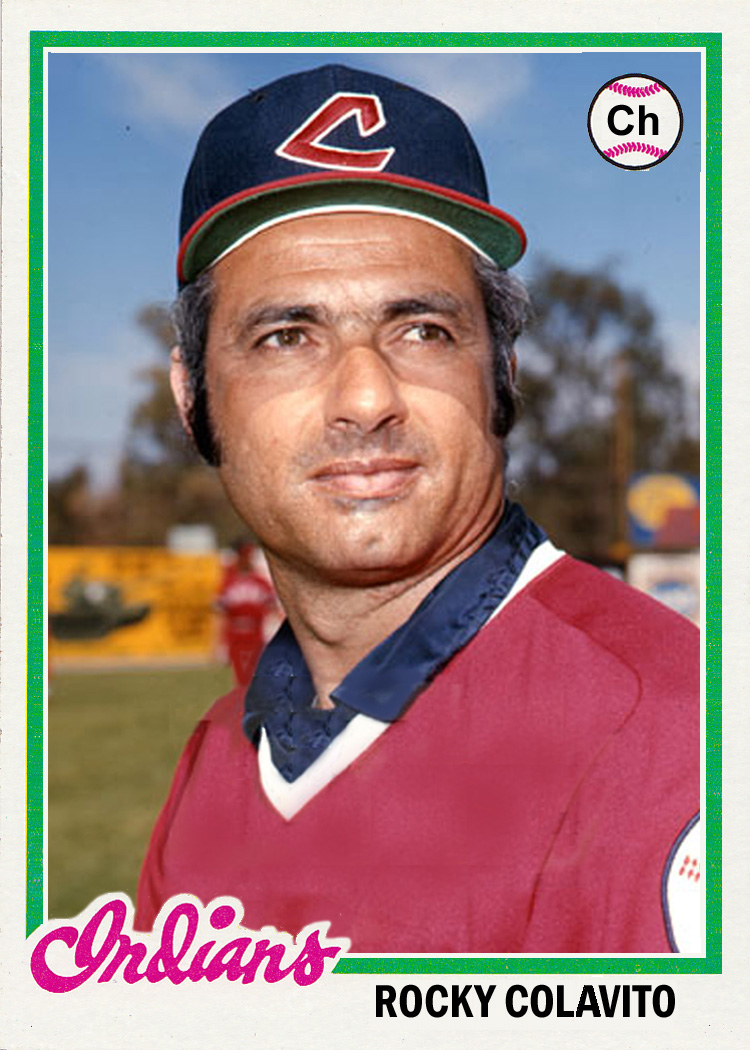 Bob Lemke's Blog: New custom card: 1978 Rocky Colavito
