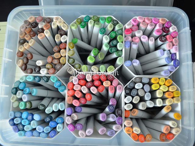 ink'd paper by mae: Storage for my Copic Markers