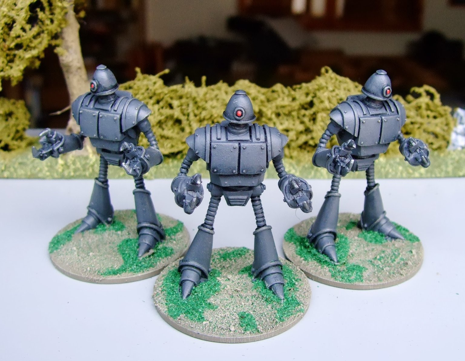 The Angry Lurker: 28mm Painted Hydra Miniatures Warbots for Victorian ...