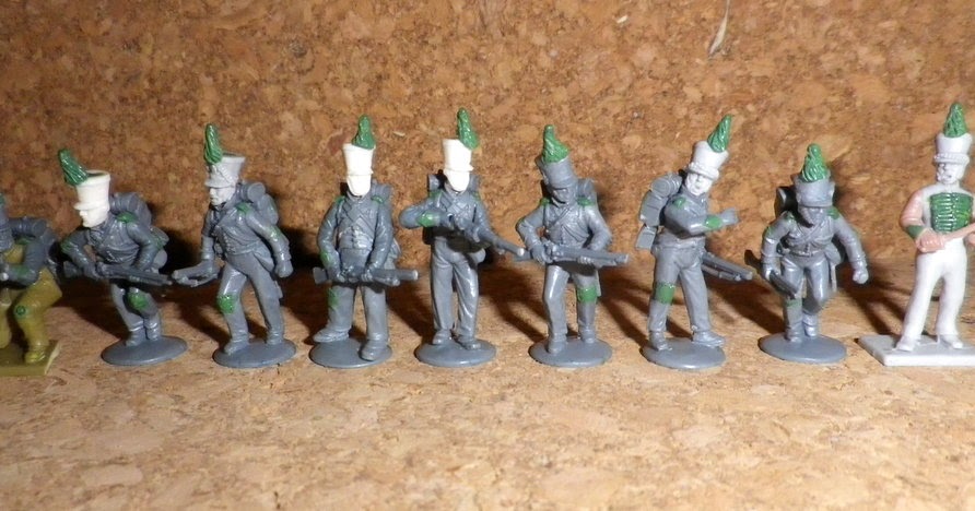 Gunners wargaming: Brunswick Oels Jager plastic conversions Part 1