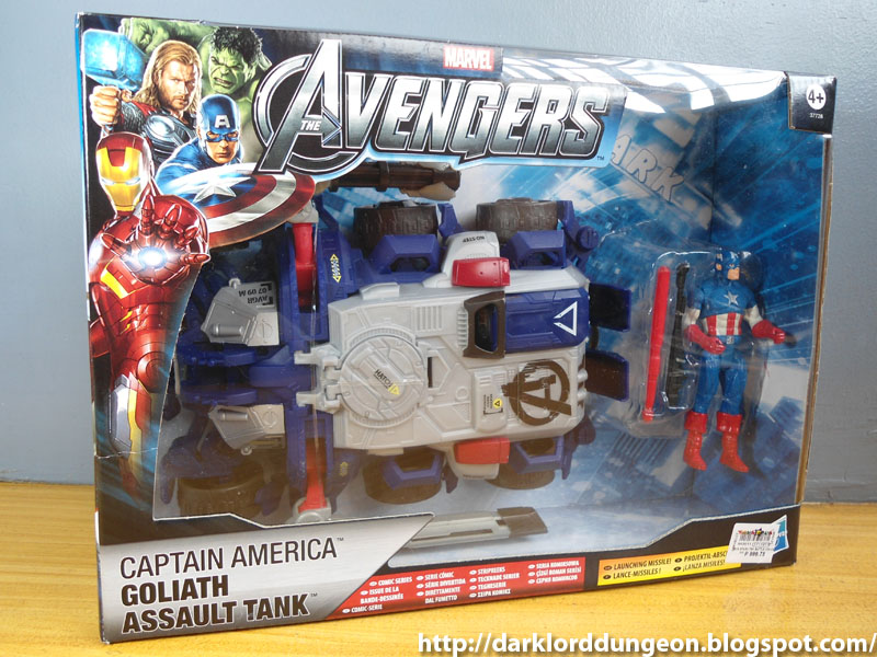 GeekMatic!: The Avengers: Captain America Goliath Assault Tank