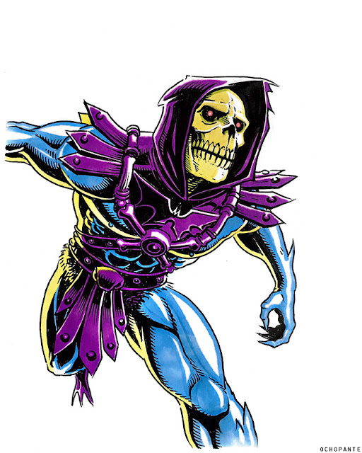 El Jardin de Ochopante: Skeletor ( markers)