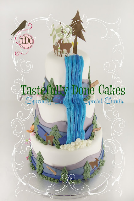 Tastefully Done: Nature Walk Cake