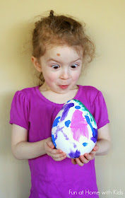 DIY Giant Plaster Easter Eggs