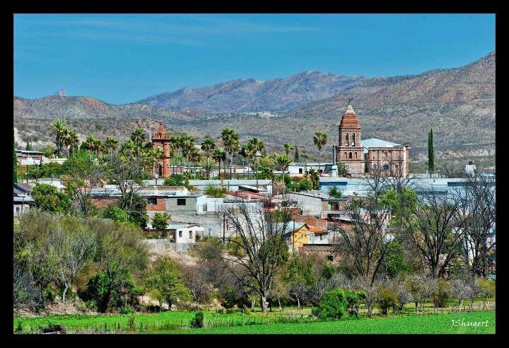 Arizpe Sonora: Vista panoramica desde mirador