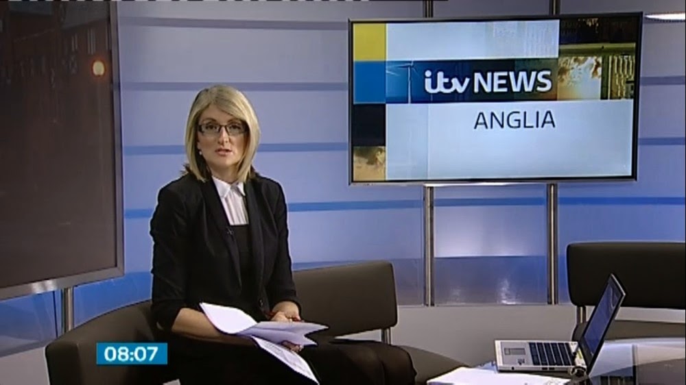 UK Regional News Caps: Karen Dallas - ITV Anglia