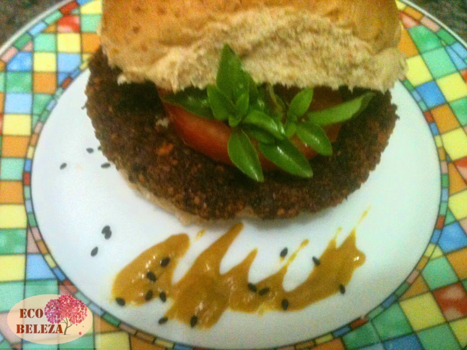 Eco Beleza: HAMBÚRGUER DE LENTILHA VEGANO