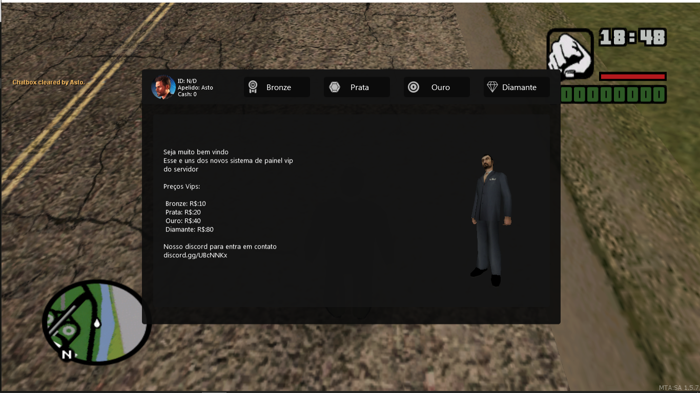 Painel Vip (DESCOMPILADO) | Asto - MTA Brasil